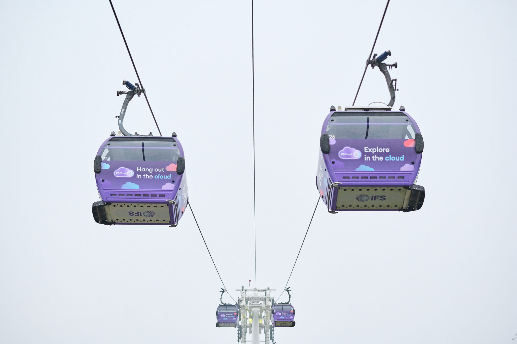 IFS Cloud Cable Car brings B2B, TikTok to Royal Docks