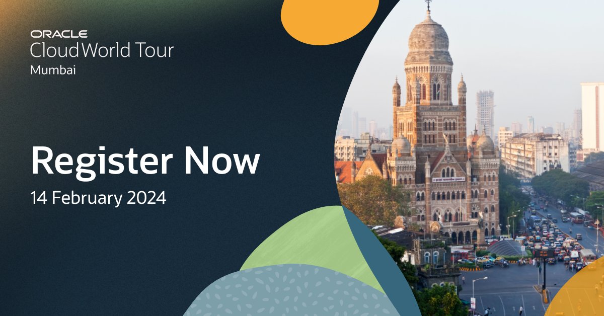 Oracle Cloudworld Tour Events